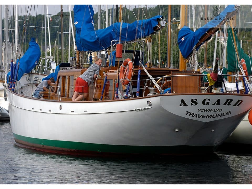 Abeking & Rasmussen 16KR Yawl - Robbe & Berking - Yards