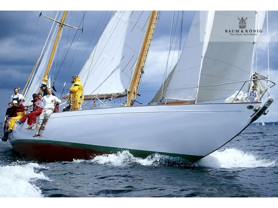 Abeking & Rasmussen 16KR Yawl - ASGARD - Robbe & Berking - Yards