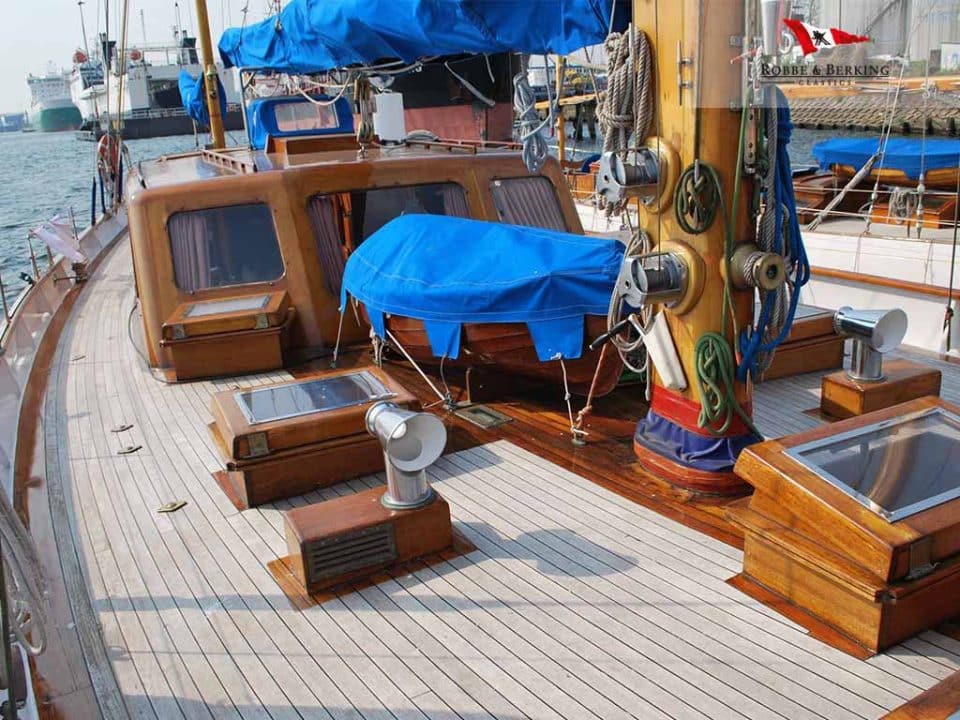 Abeking & Rasmussen 16KR Yawl - ASGARD - Robbe & Berking - Yards