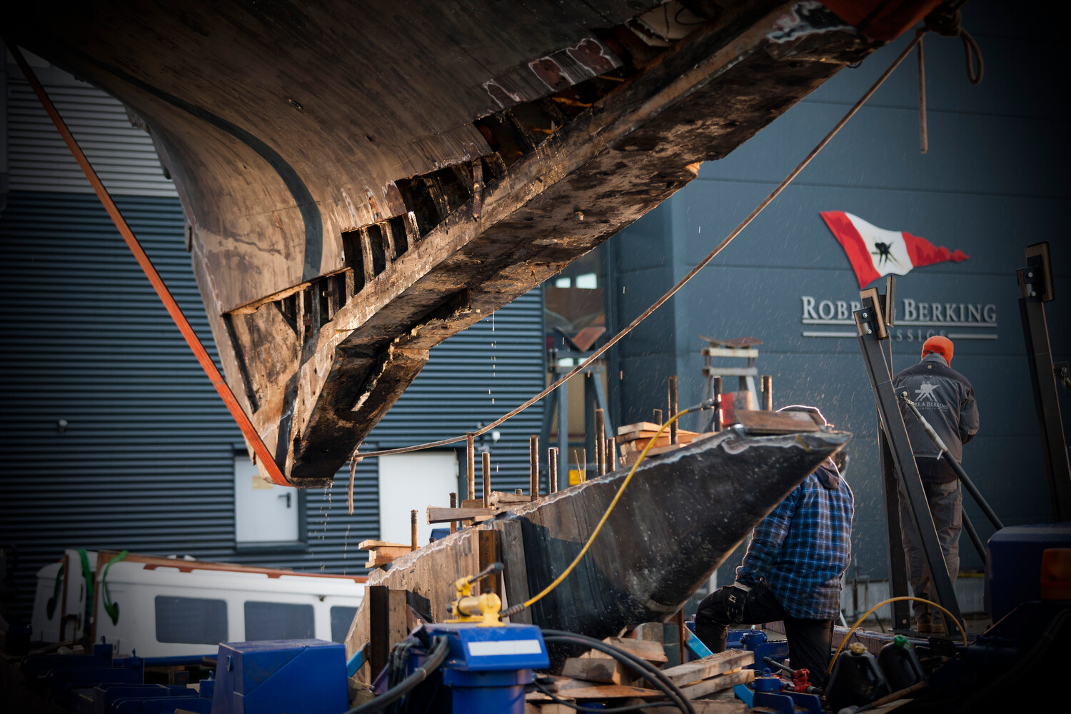 Baruna 72' Yawl, Olin Stephens Design No. 222 - Robbe & Berking - Yards