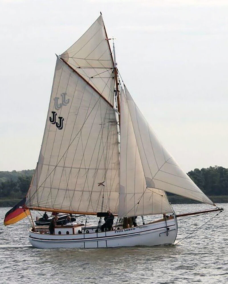 FRITZ LEXOW - Gaffcutter "Königliches Dienstfahrzeug“ - Johann-Junge ...
