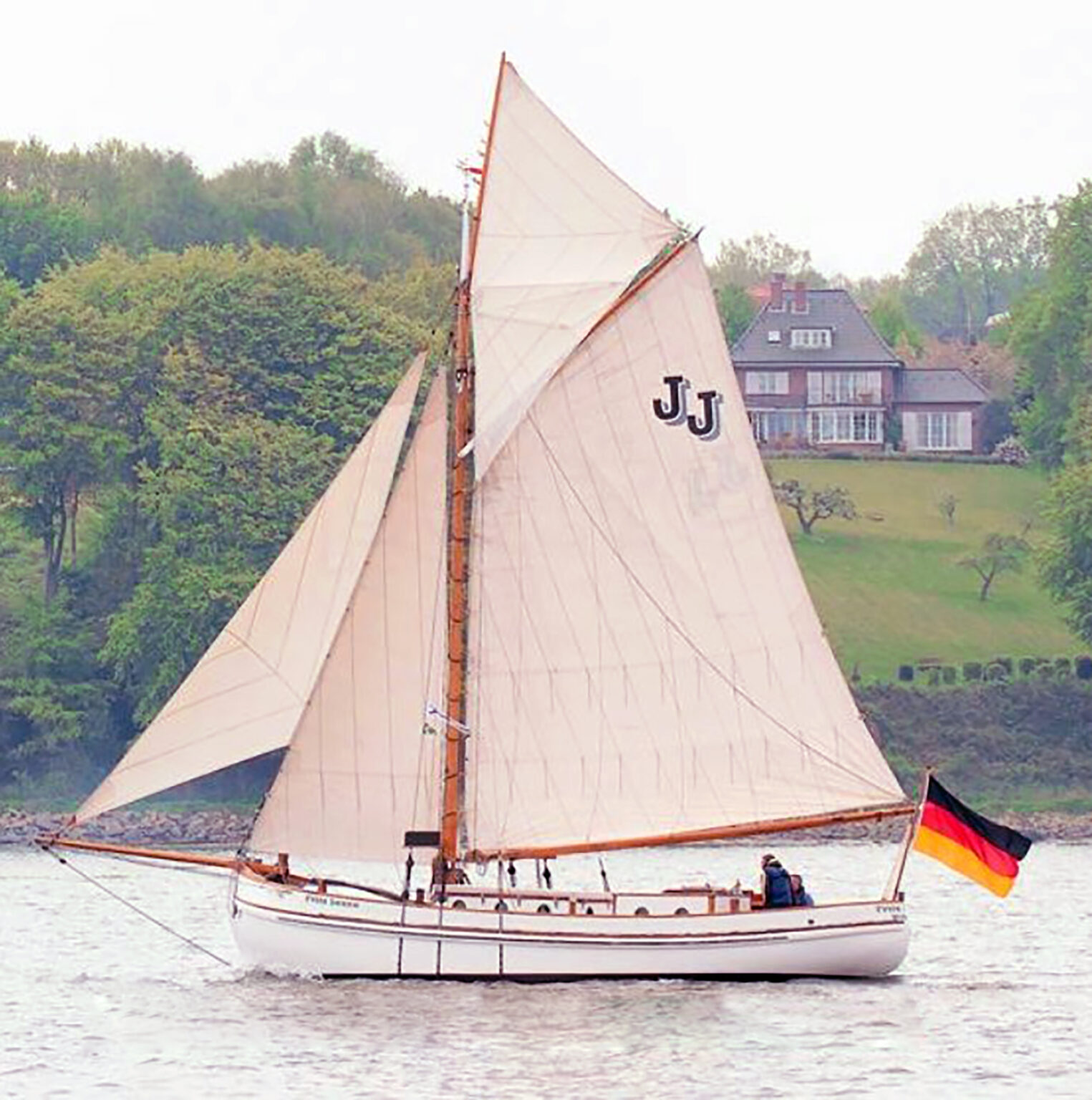 FRITZ LEXOW - Gaffcutter "Königliches Dienstfahrzeug“ - Johann-Junge ...